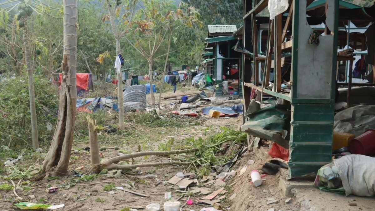 Regime Air bombs CNF’s Camp Victoria Headquarters – Khonumthung Media Group