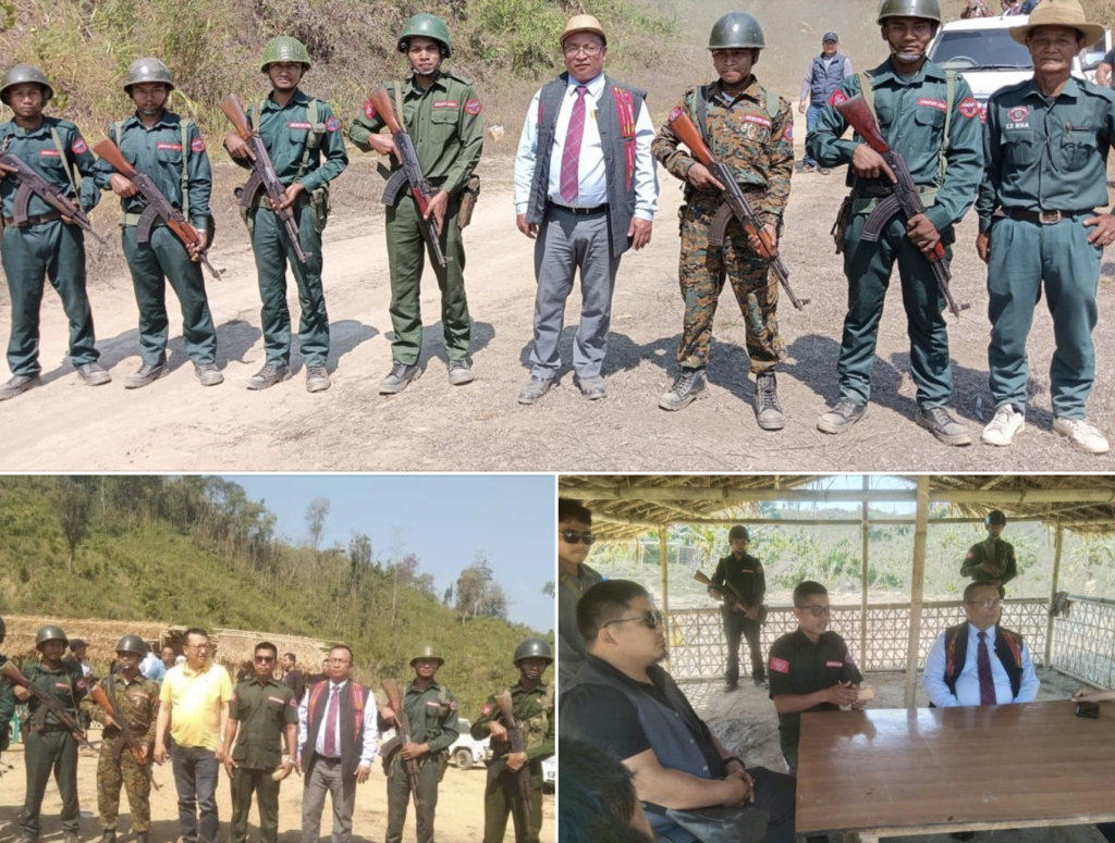 Mizoram senator meets with Arakan Army representatives while observing ...