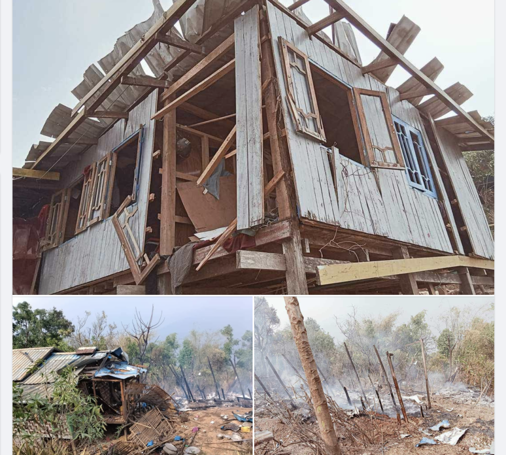 Jet fighters Attack Village in Mindat Township – Khonumthung Media Group